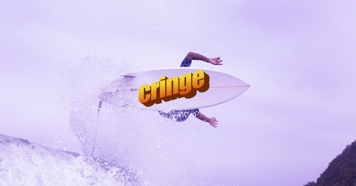 O que é cringe no surf? - Flamboiar